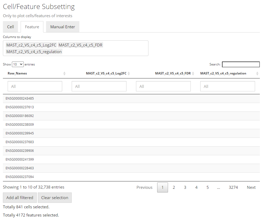 Heatmap - UI • singleCellTK