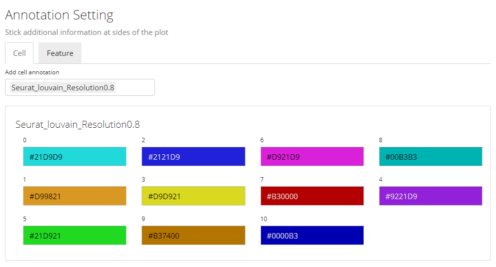 Heatmap - UI • singleCellTK