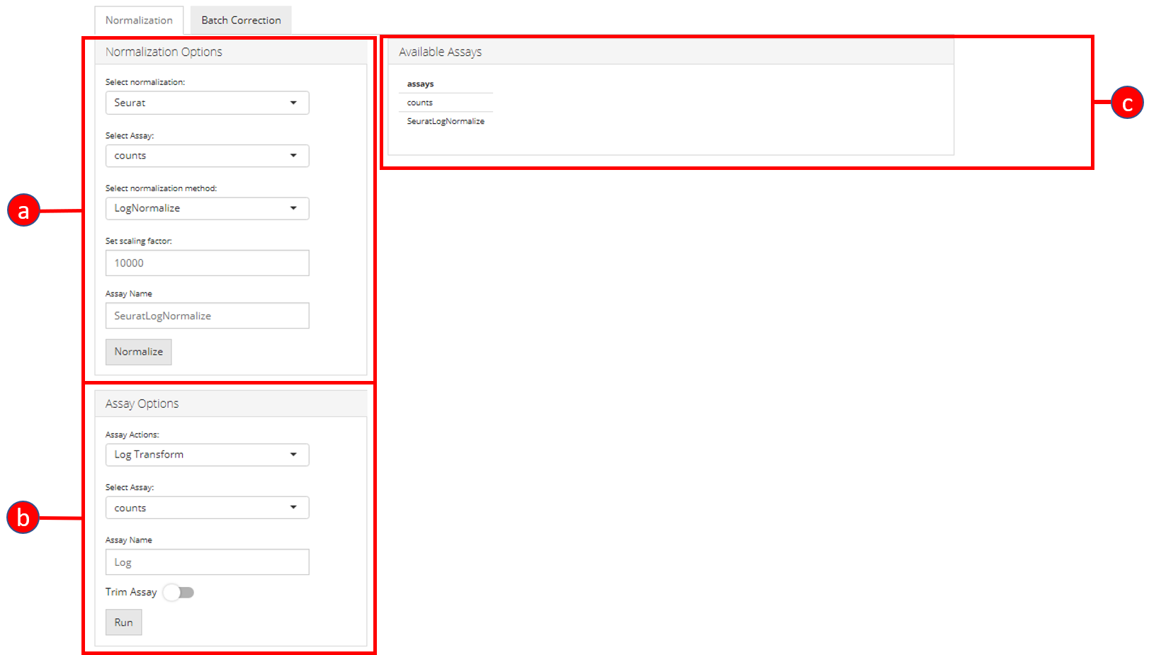 Normalization • singleCellTK